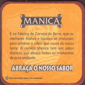 Beer Coaster: Manica (Cervejas De Moçambique, Mozambique) Col:MZ-000008