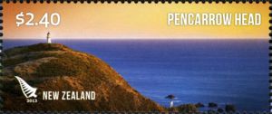 Stamp: Pencarrow Head (New Zealand(Coastlines 2013) Mi:NZ 3059,Sn:NZ ...