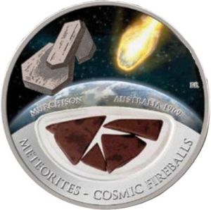 Coin: 10 Dollars (Murchison meteorite - Australia) (Fiji) (2012 ...