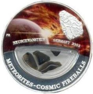 钱币: 1 Dollar (Neuschwanstein meteorite - Germany) (斐济(2012 - Meteorites ...