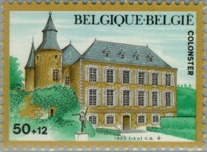 Stamp: Castles - Colonster (Belgium) (Castles) Mi:BE 2248,Sn:BE B1045 ...
