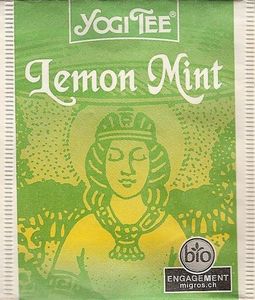 Theezakje: Lemon Mint/Menta Lime, G11 (Yogi Tee, ZwitserlandCol:TB-CH ...