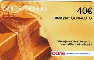 Gift Card: Paquets cadeaux (Cora, France(Cora Commites) Col:FR-Cora-Com ...