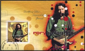 Stamp: Rory Gallagher (Ireland(Irish Rock Legends) Mi:IE BL45,Sn:IE ...
