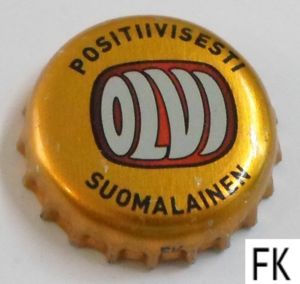 Bottle Cap: Olvi (Olvi, FinlandCol:BE-FI-00018