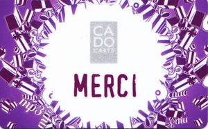 Carte cadeau: Merci (Cado, France(Cado) Col:FR-CADO-004b
