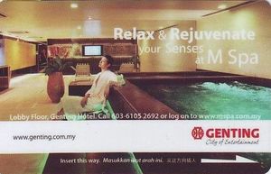 Hotel Card: Genting resort (Genting, MalaysiaCol:MAS-00194