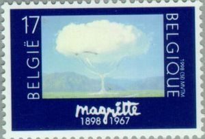 Stamp: "The Sensitive Chord" (Belgium(Birth Centenary of Rene-Ghislain ...