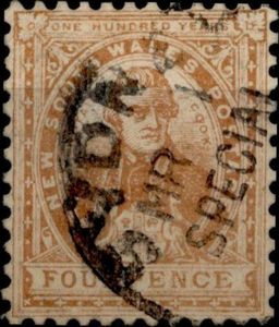 Stamp: Captain James Cook (New South WalesMi:AU-NS 108,Sn:AU-NS 125,Yt ...