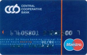 Bank Card: Central Cooperative Bank Maestro Blue – 11/03 (Central ...