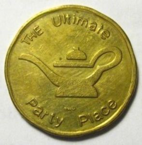 Token: Aladdins Castle (United States of America(Arcade) Col:US-000196