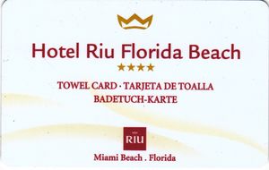 Hotel Card: Hotel Riu Florida Beach (RIU Hotels & Resorts, United ...
