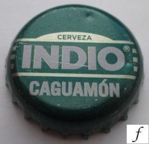 Bottle Cap: Indio Caguamon (Cerveceria Moctezuma Cuauhtémoc S.A. de C.V ...