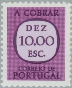 Stamp: Numerals (Portugal(Postage Due - Legend "A COBRAR") Mi:PT P83,Sn ...