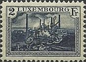 Stamp: Esch-sur-Alzette Foundries (Official) (Luxembourg(Official ...