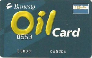 Tarjeta de Banco: Oil Card (Banco Español de Crédito, EspañaCol:ES-GM-0096