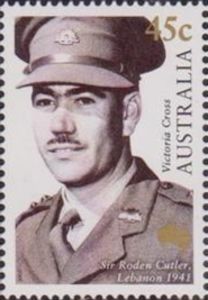 Stamp: Sir Roden Cutler, Lebanon (1941) (Australia(Centenary of ...