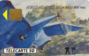 Phonecard: Eole - Clement Ader - Veules-les-Roses (France Telecom ...