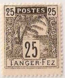 Stamp: Tanger to Fez (Morocco, Local Post Offices(Local Posts Tanger ...