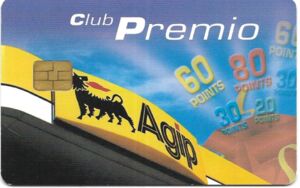 Functional Card: AGIP - Club Premio (Fuel Stations, France(Agip) Col:FR ...