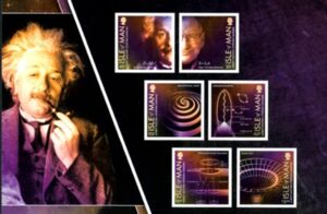 Stamp: Theory of Relativity (Isle of Man(Centenary of the Theory of ...