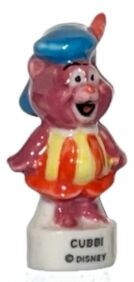 Meal Toy: Cubbi (Fèves, France(Gummi's Disney) Col:PRI-1999-0300 🧸