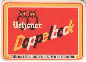 Drink Label: Uelzener Doppelbock (Uelzener Bierbrauerei, Germany ...