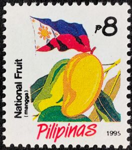 Stamp: National fruit Mango (Mangifera indica) (Philippines(Philippine ...