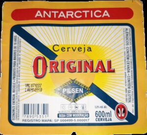 Drink Label: Original (Ambev Curitiba, BrazilCol:BR-BEER-000866