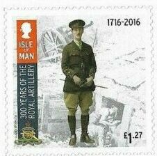 Stamp: 300 Years of Royal Artillery (Isle of Man(300 Years of Royal ...