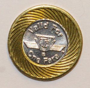 Token: Toronto Transit Commission (Canada(Transport Tokens) Col:CA-000071 🪙