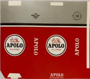 Cigarette Pack: Apolo (Dominican RepublicCol:DO-CT-0019