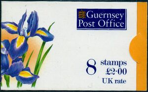 Stamp: Iris Ideal (Guernsey(Definitive Series 1992-1997: Horticultural ...