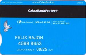 Tarjeta de Banco: CaixaBank - Family senior - Renfe (Caixabank ...