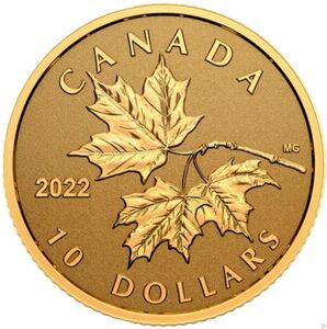 Coin: 10 Dollars (Everlasting Maple Leaf) (Canada(1980~Today - Maple ...