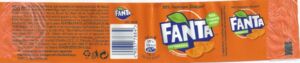 Drink Label: Fanta, Orageade (Coca-Cola 3E Greece ABEE, GreeceCol:GR ...