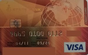 Bank Card: State Bank. Credit Card (State Bank of Mongolia, MongoliaCol ...