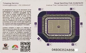البطاقات الفنية: Royal Sporting Club Anderlecht (Organizations - Sport, بلجيكا(Royal Sporting ...