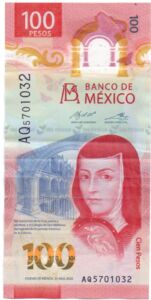 Banknote: 100 Pesos (Mexico(2017-2022 "Historical Identity and Natural ...