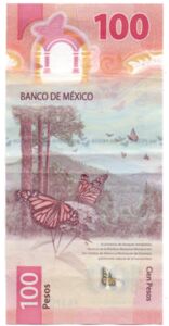 Banknote: 100 Pesos (Mexico(2017-2022 "Historical Identity and Natural ...