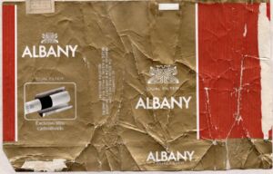 Cigarette Pack: Albany (BrazilCol:BR-CT-0717