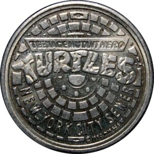 Token: Teenage Mutant Ninja Turtles Blimp Glider (United Kingdom of ...