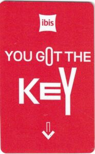 Hotel Card: Ibis - You got the key (Ibis, France(Ibis - You got the key ...