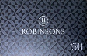 Gift Card: Robinsons Black Card (Robinsons, Singapore(Robinsons) Col:SG ...
