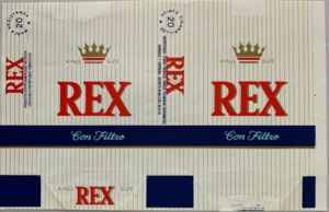 Cigarette Pack: Rex (Costa RicaCol:CR-CT-0083