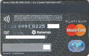 Tarjeta de Banco: Citi Premier (Citibank, MéxicoCol:MX-MC-0174