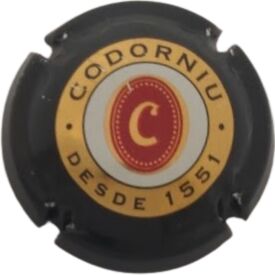 Tapa de botella: Codorniu (Codorníu, S.A., EspañaCol:CV-ES-01257 🍾