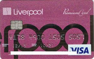 Bank Card: Liverpool Premium Card (Liverpool, MexicoCol:MX-VI-0136