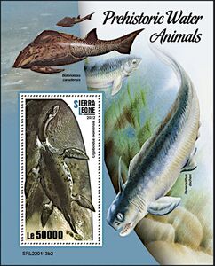 แสตมป์: Prehistoric Water Animals (เซียร์ร่าลีโอน(Prehistoric Water ...