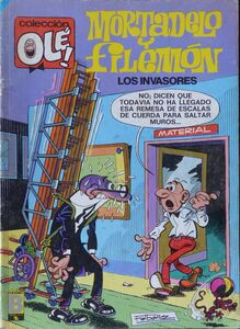 Stripovi: Mortadelo y Filemón (Ole) Los invasores (Španjolska(Mortadelo y Filemón - Ediciones B ...